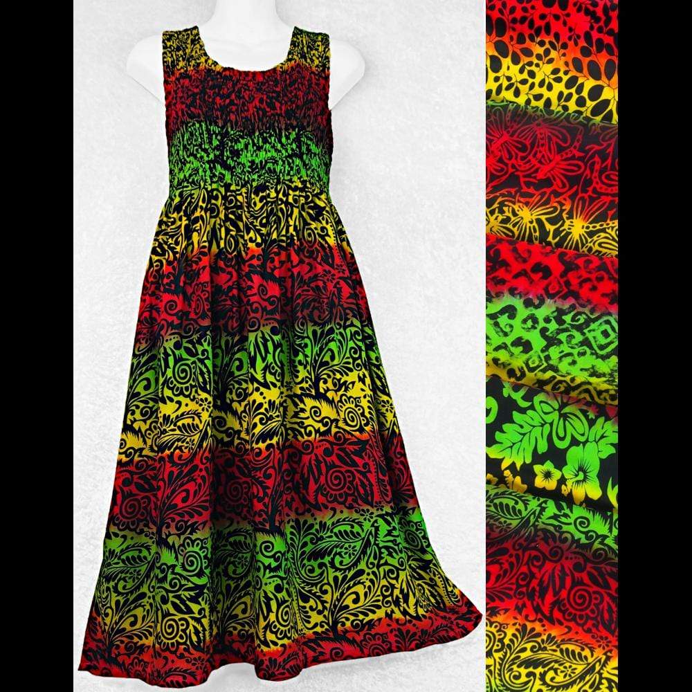 Wholesale Rasta Tank Dress